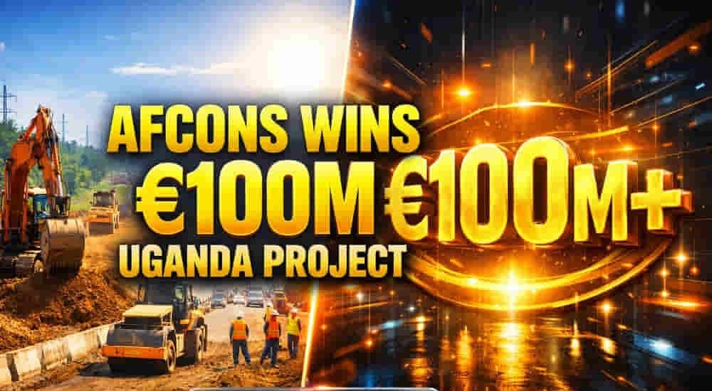 Afcons Secures Over €100 Million Road Infrastructure Project in Uganda ...